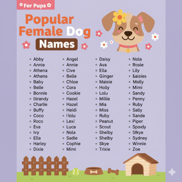 Girl Dog Names 2025: 150 Best, Adorable & Unique Picks Pup Parents Love ...